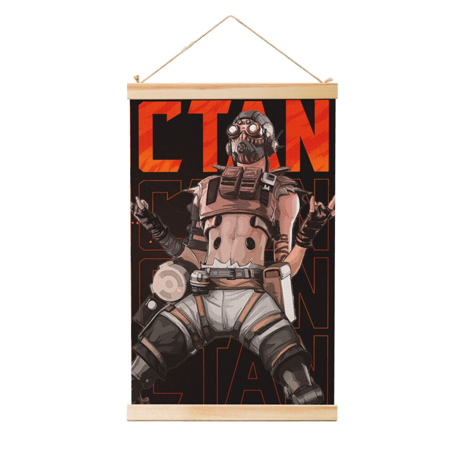 Apex Legends Octane Wooden Shaft Hanging Poster Home Decor Poster Wall ...