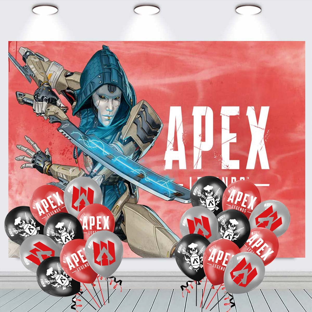 Apex Legends Party Decorations Balloons Taspestry Backdrop Banner Wall ...