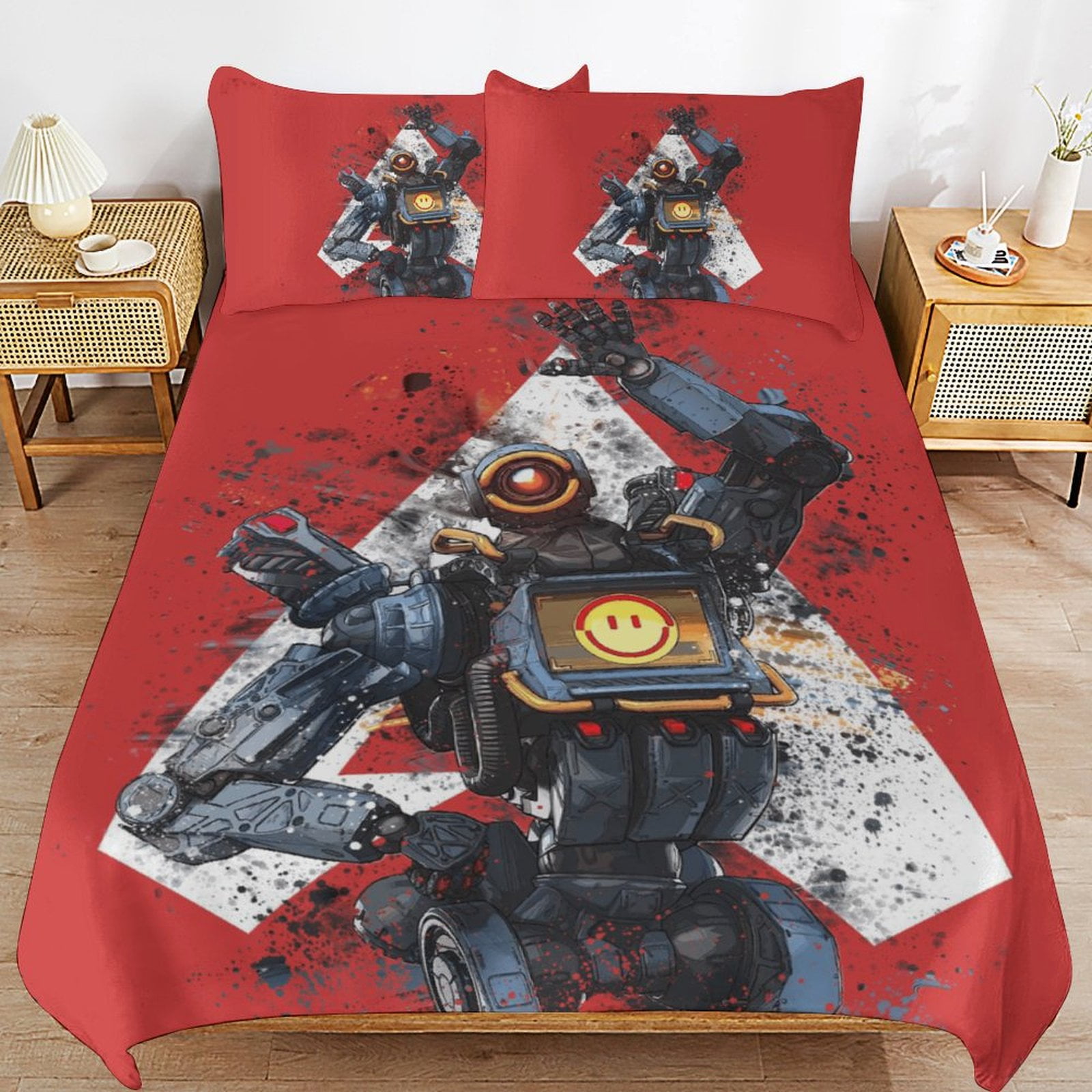 Apex Legends Pathfinder 3 Pieces Bedding Set 3D Printed Lightweight Bed ...