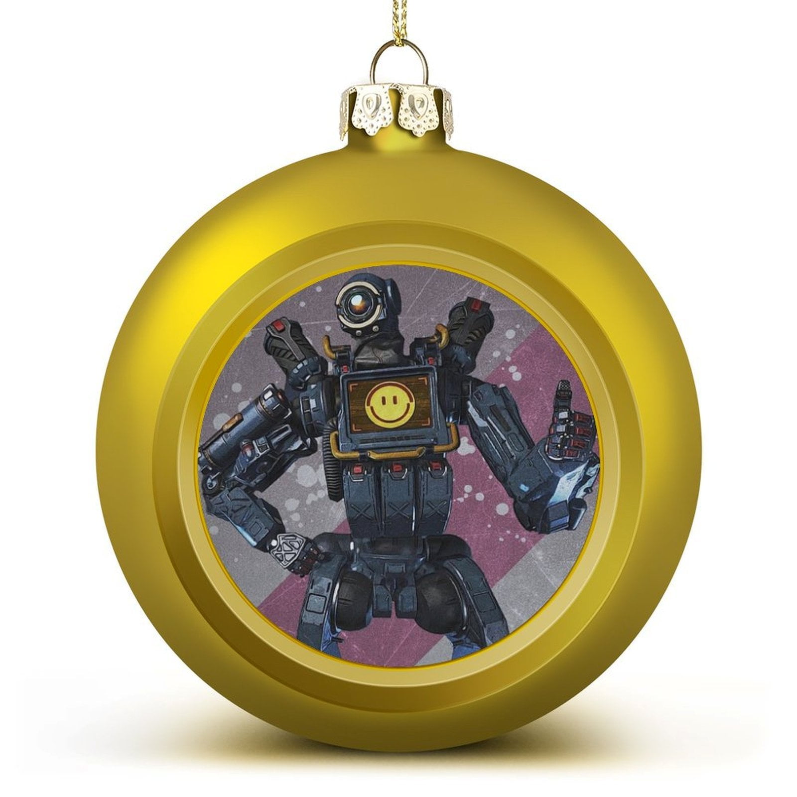 Apex Legends Pathfinder Christmas Balls Decorative Matte Xmas Ornaments ...