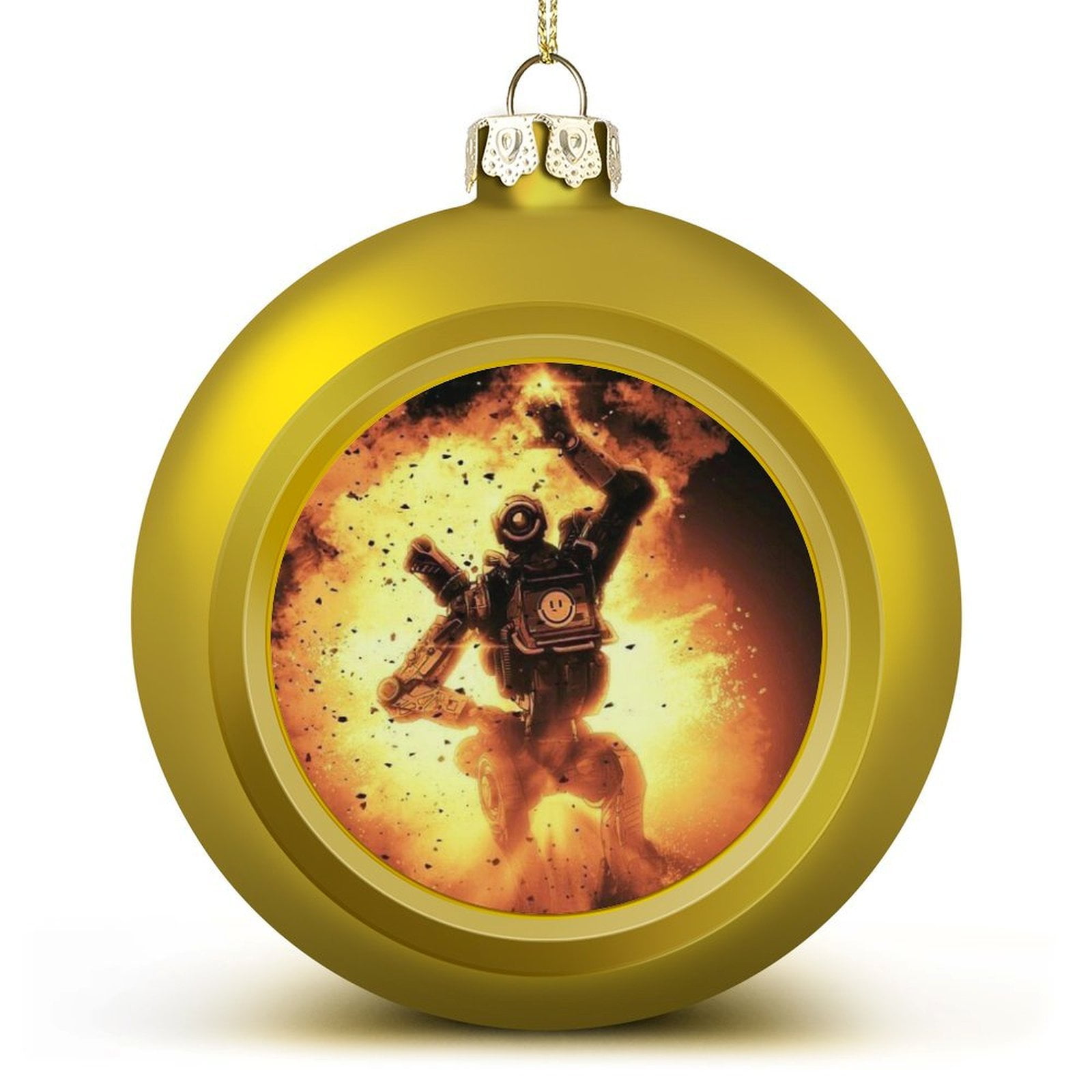Apex Legends Pathfinder Christmas Balls Decorative Matte Xmas Ornaments ...