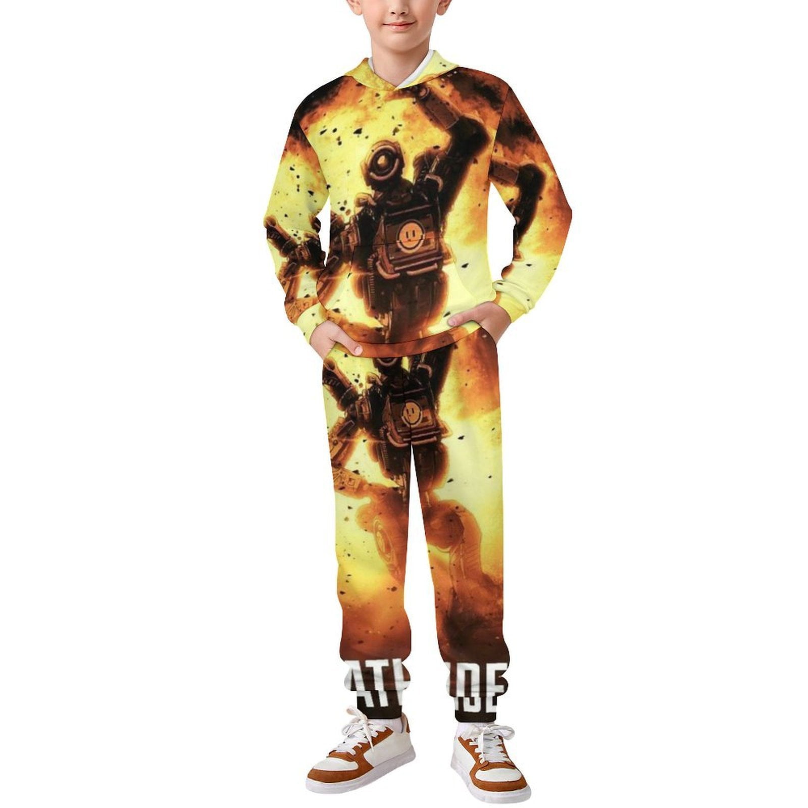 Apex Legends Pathfinder Kids' Sweatshirt & Pants Set 2 Pcs Tracksuit ...