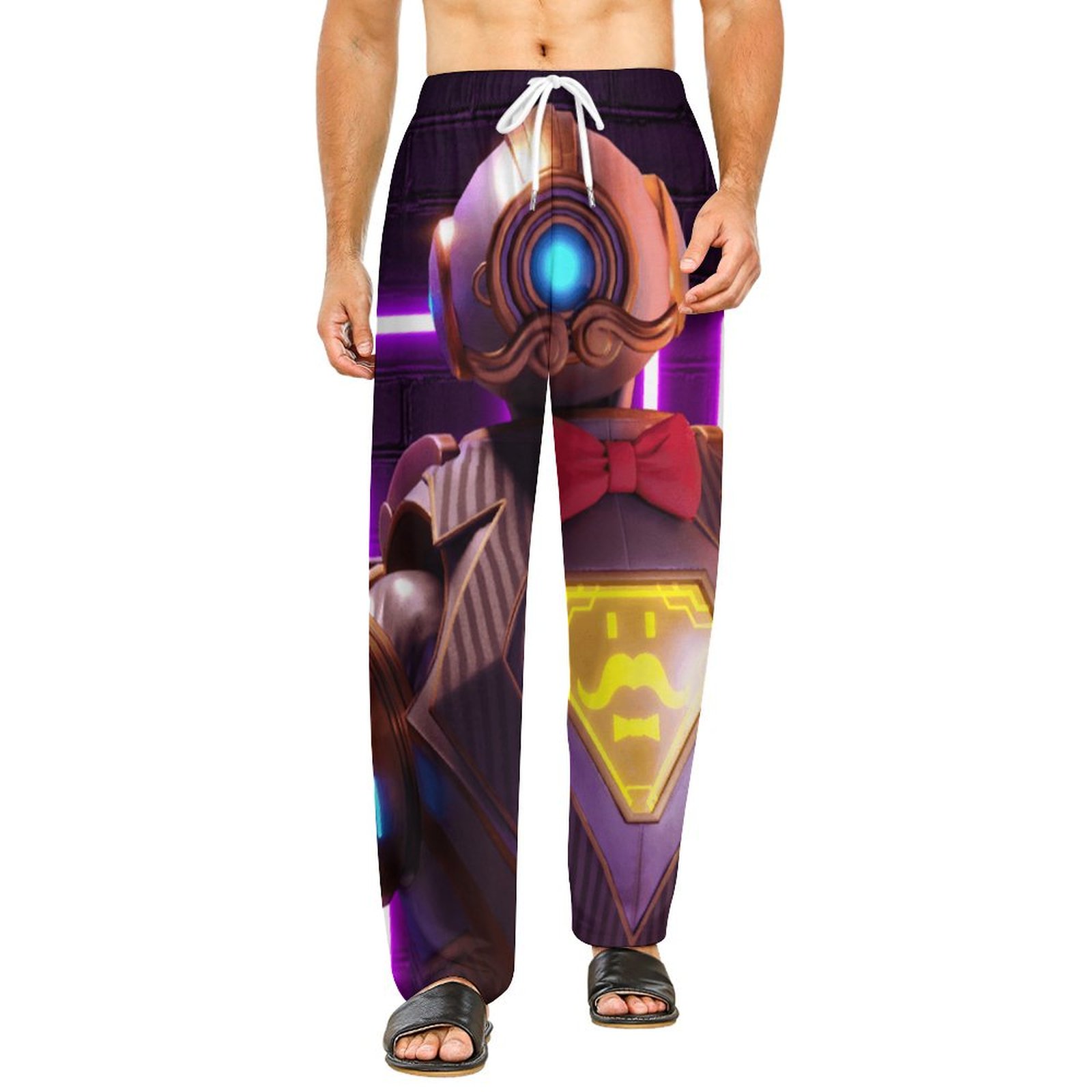 Apex Legends Pathfinder Pajamas Pants 3D Printing Wide Leg PJ Pant ...