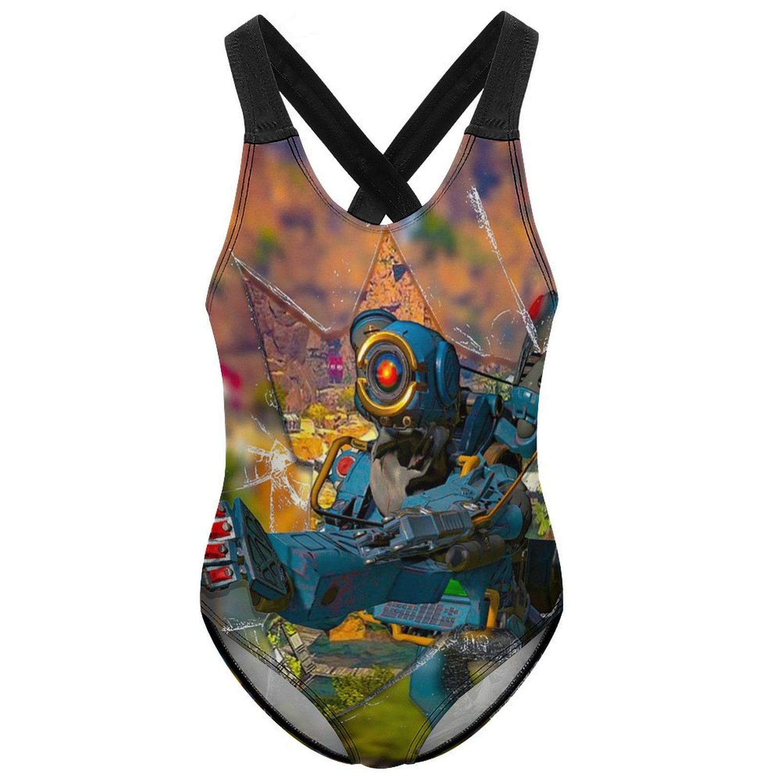Apex Legends Pathfinder Swimwear Kids' One-Piece Swimsuit Quick-Dry ...