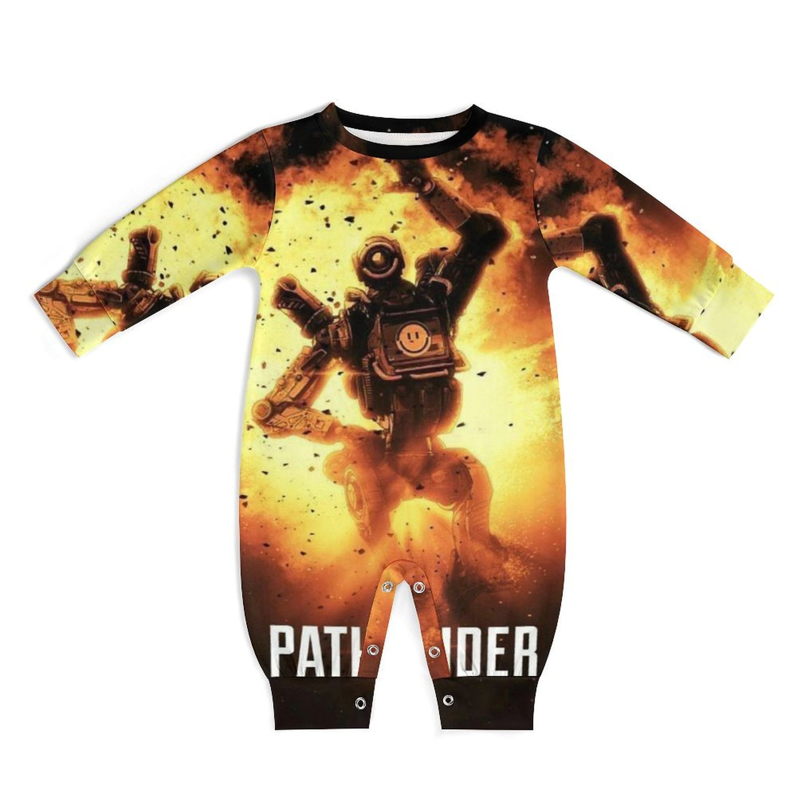 Apex Legends Pathfinder Unisex Baby Boy Girl Rompers Long Sleeve Infant ...
