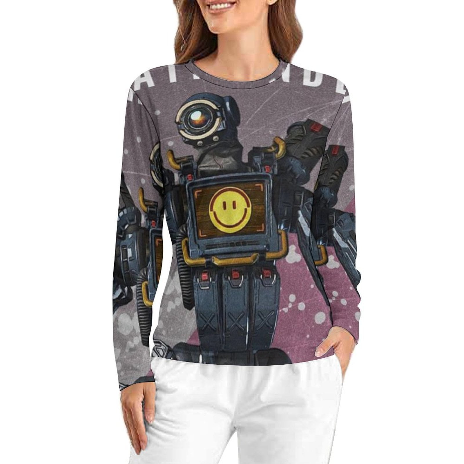 Apex Legends Pathfinder Women's Pajama Top 3D Digital Print Sleepwear ...