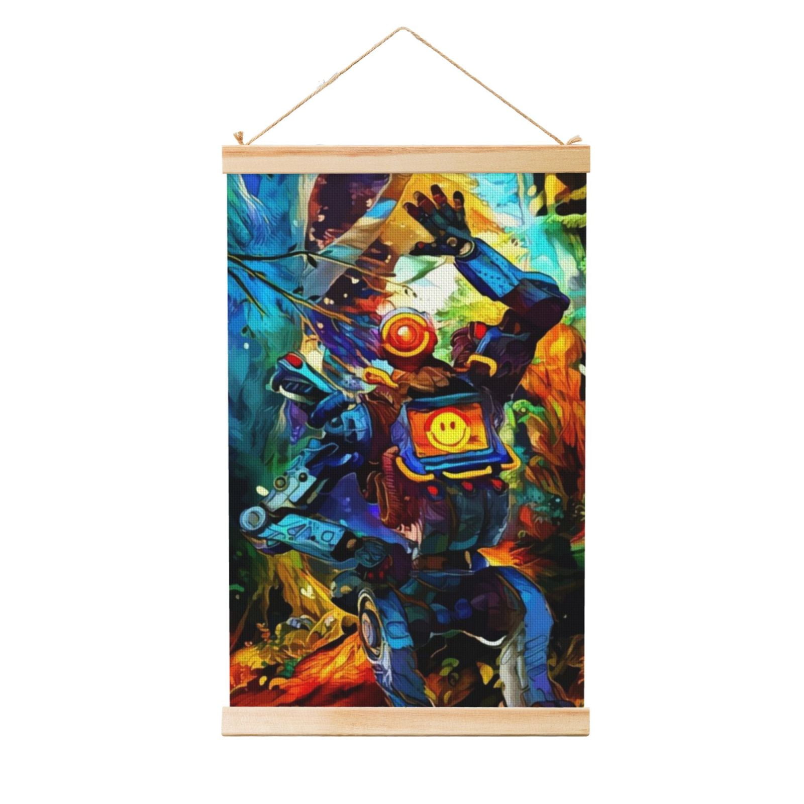 Apex Legends Pathfinder Wooden Shaft Hanging Poster Home Decor Poster ...