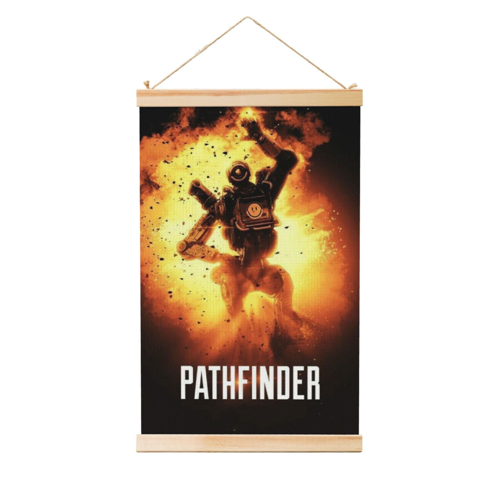 Apex Legends Pathfinder Wooden Shaft Hanging Poster Home Decor Poster ...