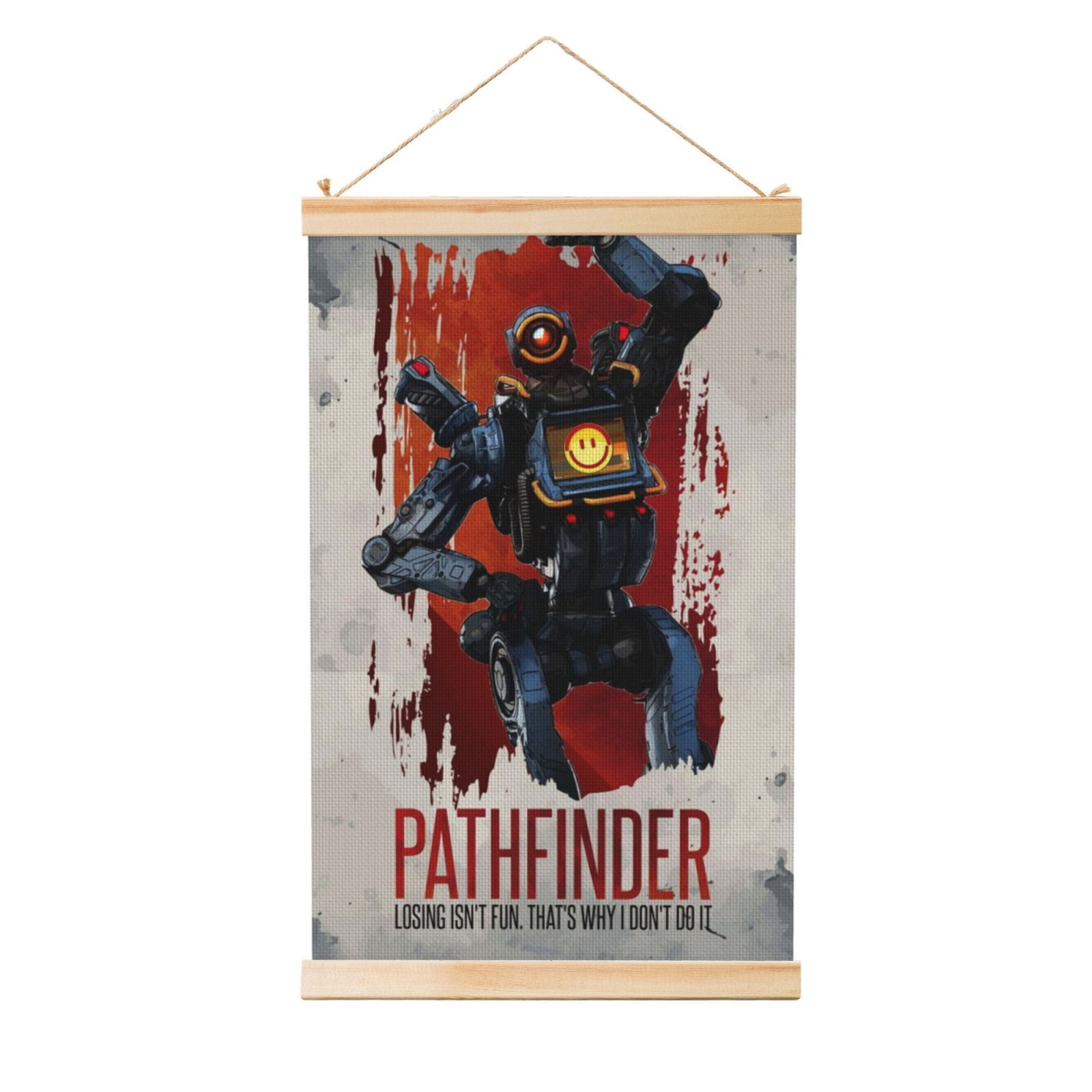 Apex Legends Pathfinder Wooden Shaft Hanging Poster Home Decor Poster ...