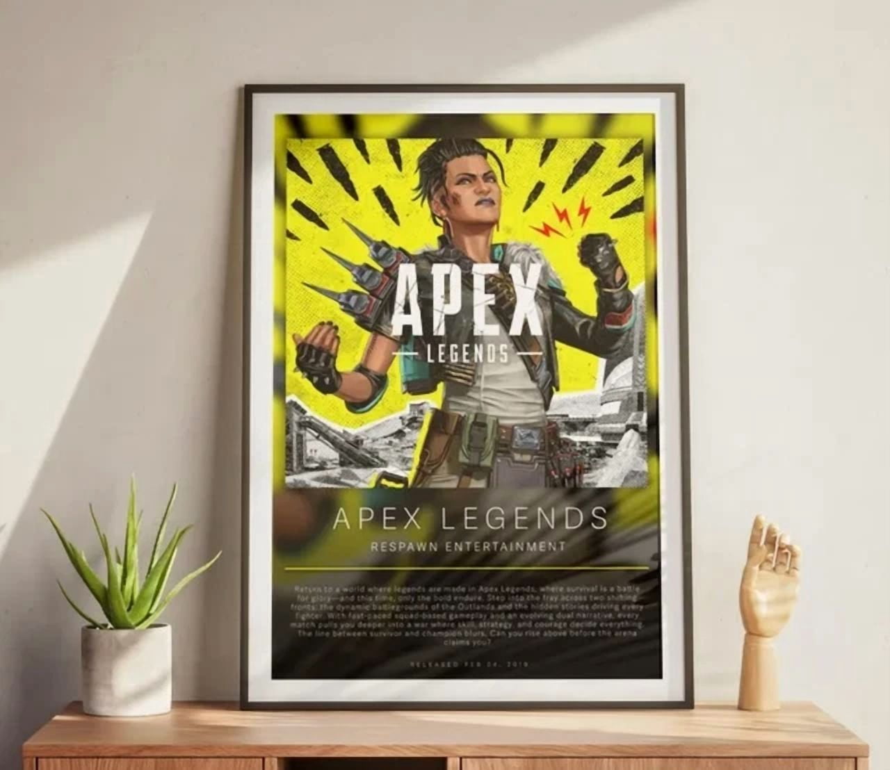 Apex Legends Poster Gaming Poster Video Game Prints Wall Decor Art ...