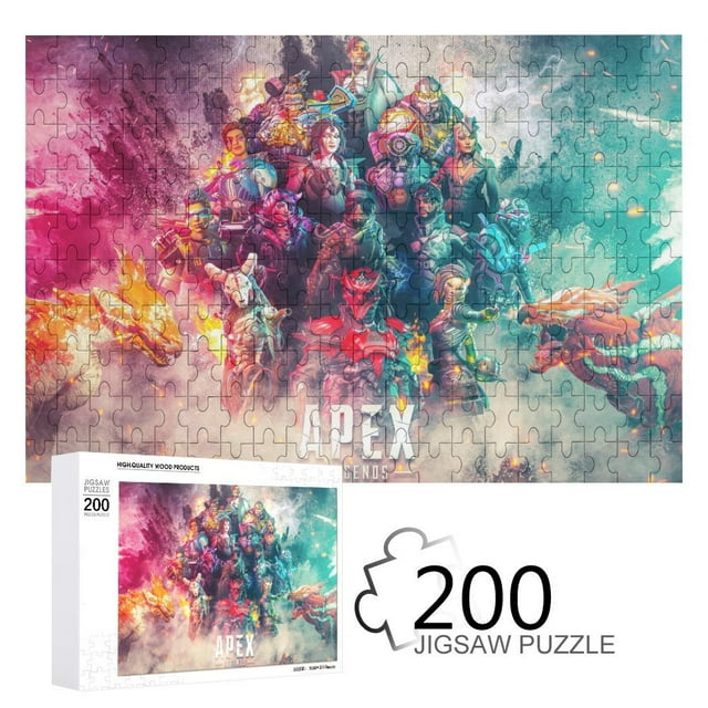Apex Legends Puzzle For Adults & Kids - 200 Piece Jigsaw Puzzle ...