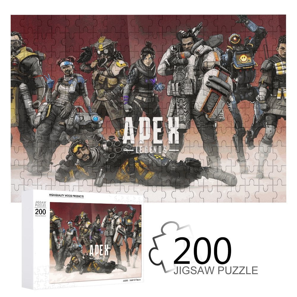 Apex Legends Puzzle For Adults & Kids - 200 Piece Jigsaw Puzzle ...
