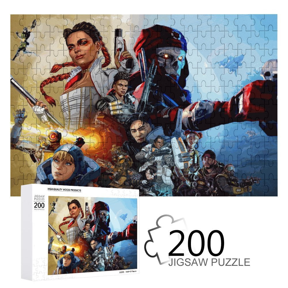 Apex Legends Puzzle For Adults & Kids - 200 Piece Jigsaw Puzzle ...