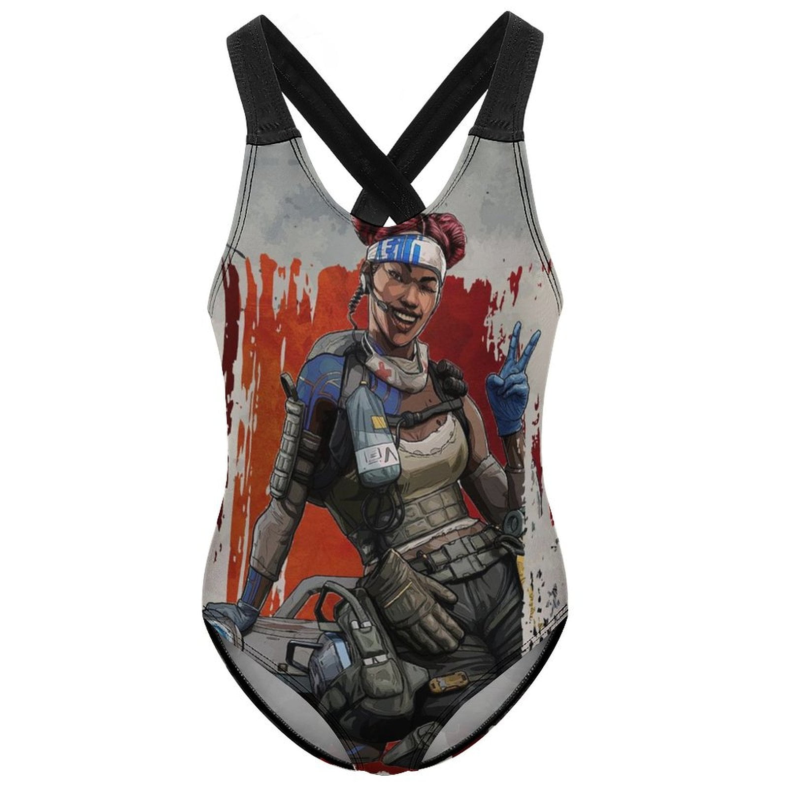 Apex Legends Swimwear Kids' One-Piece Swimsuit Quick-Dry Cute Printed ...