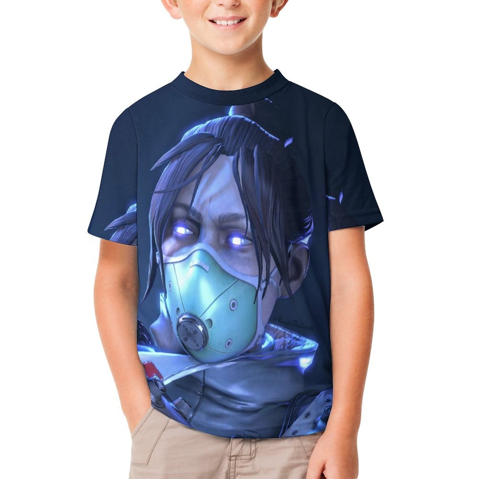 Apex Legends T Shirt for Boys Girls, Kids Novelty Crew Neck Shirts ...