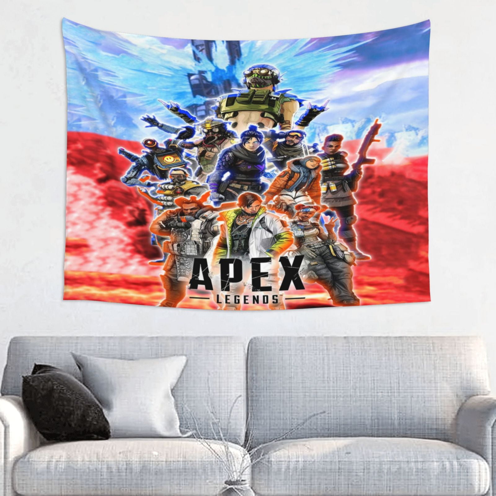 Apex Legen-d Tapestry Anime Poster Large Background Wall Art Bedroom ...