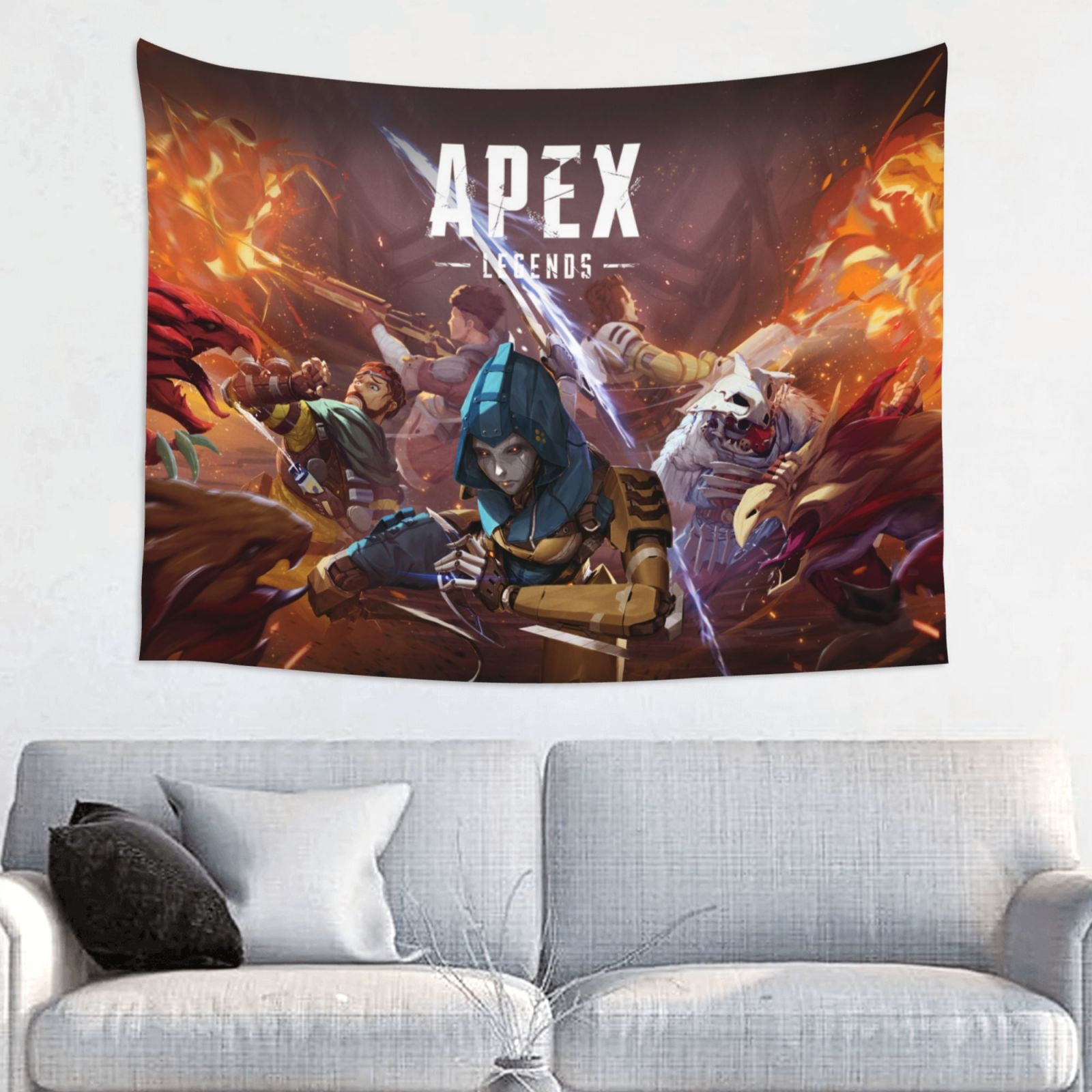 Apex Legen-d Tapestry Anime Poster Large Background Wall Art Bedroom ...