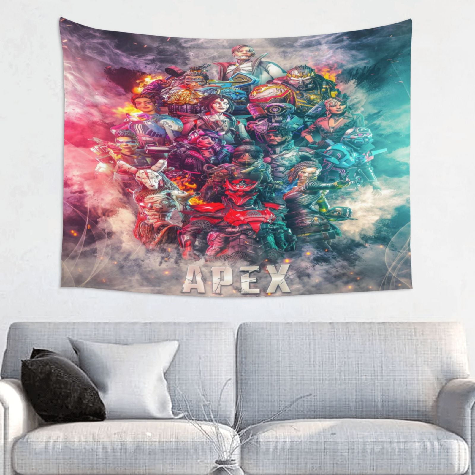 Apex Legen-d Tapestry Anime Poster Large Background Wall Art Bedroom ...