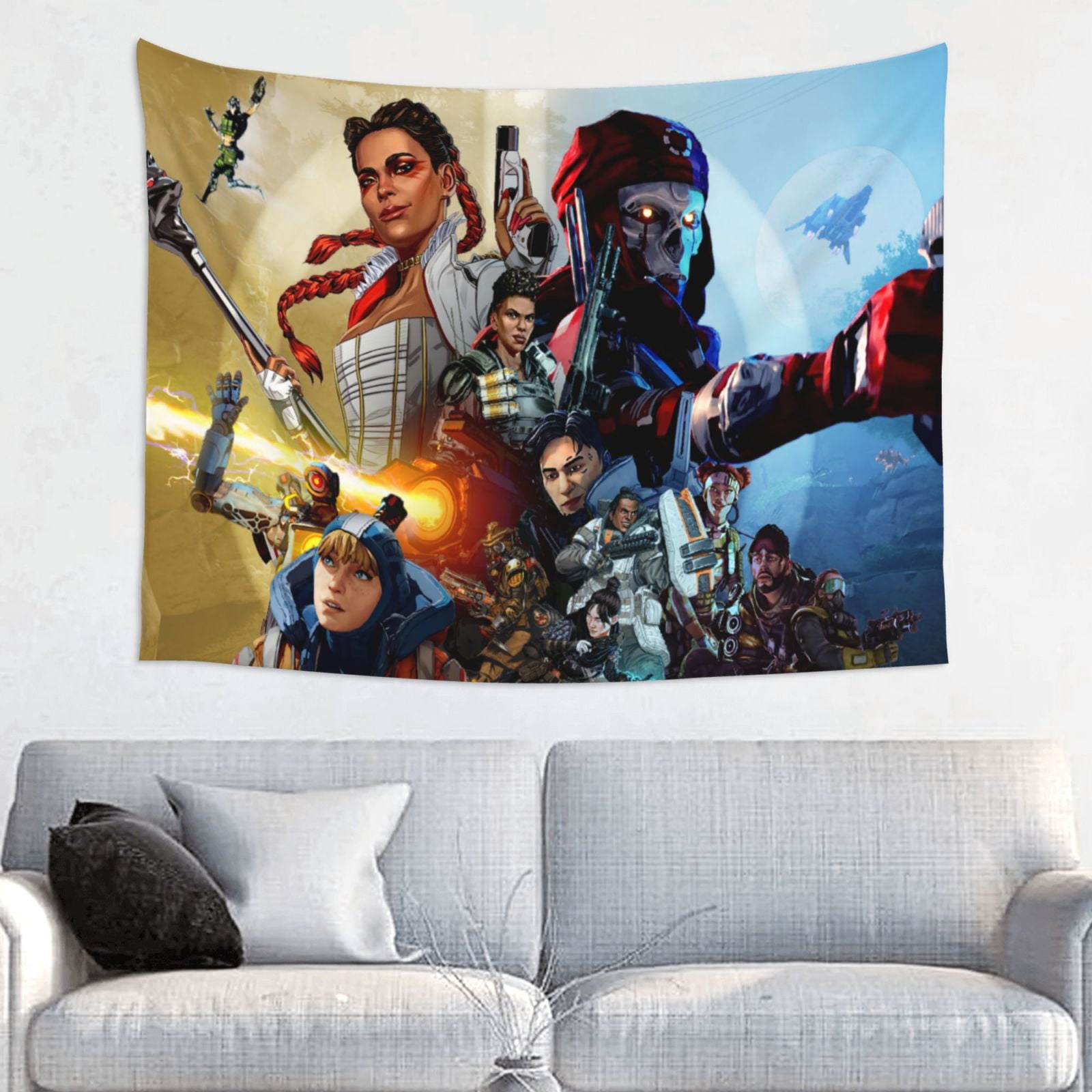 Apex Legen-d Tapestry Anime Poster Large Background Wall Art Bedroom ...
