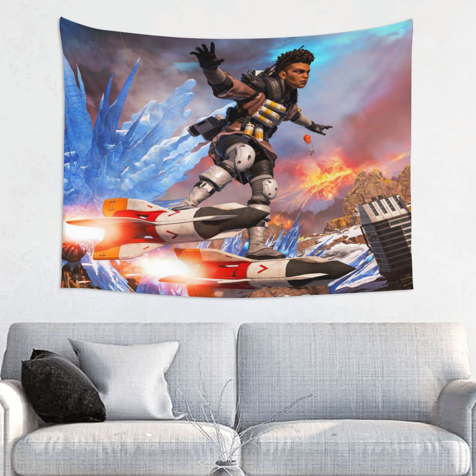 Apex Legen-d Tapestry Anime Poster Large Background Wall Art Bedroom ...