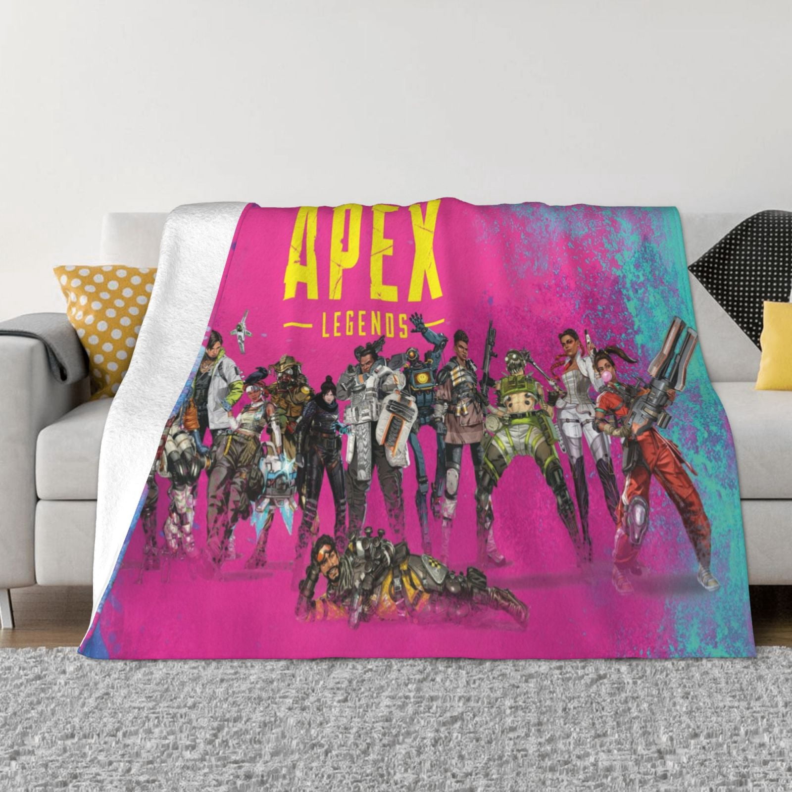 Apex Legends Throw Blanket Couch Bed Sofa Soft Lightweight Warm Cozy ...