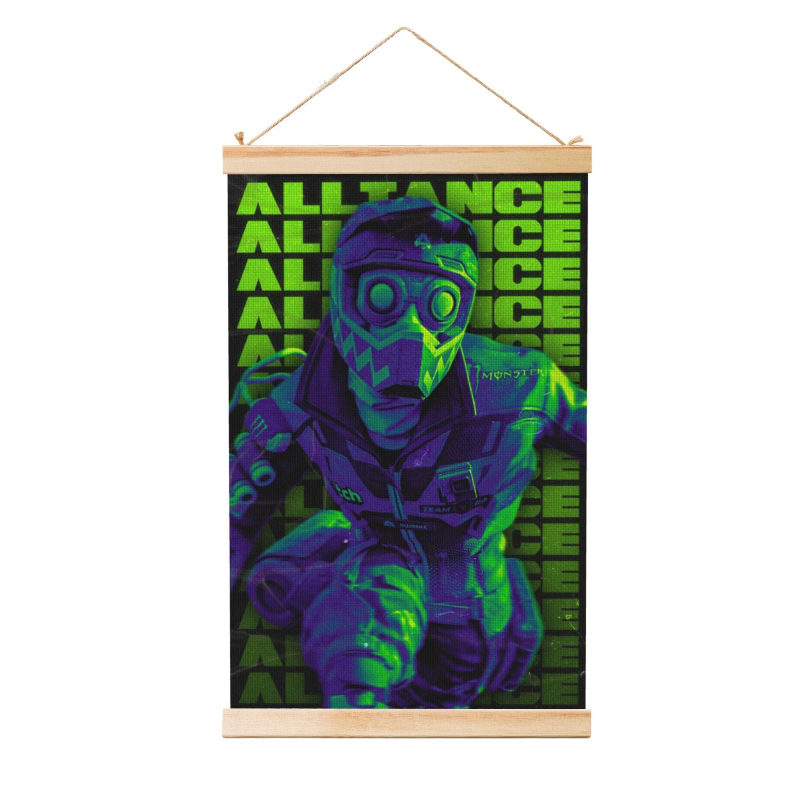 Apex Legends Wooden Shaft Hanging Poster Home Decor Poster Wall Art ...