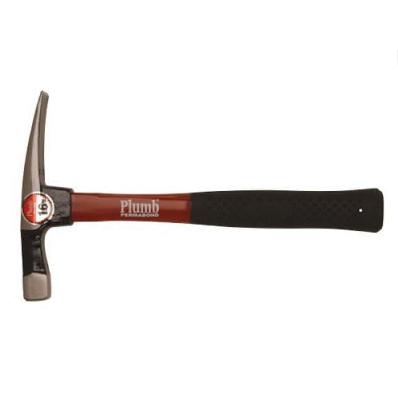 Apex Too Heavy Duty 15 oz Steel Brick Hammer with Fiberglass Handle ...