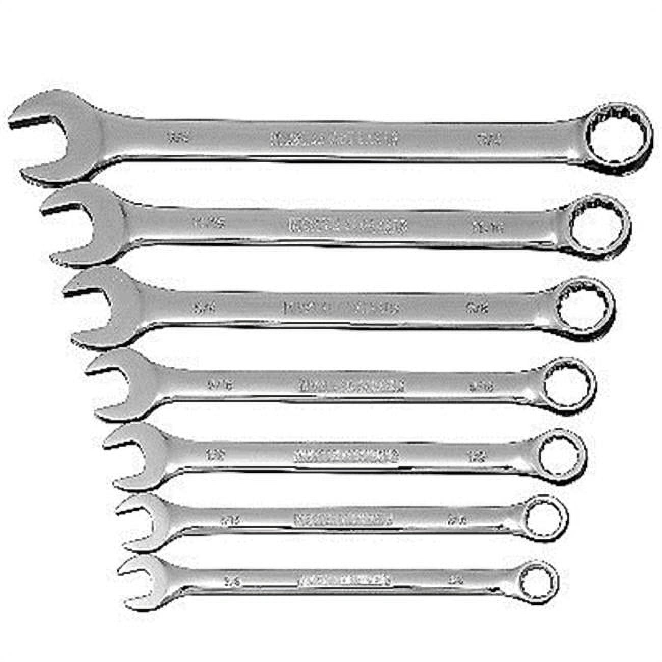 Apex Tool Group 228706 Master Mechanic SAE Combination Wrench Set - 7 ...