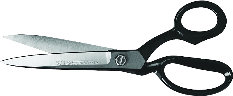 Wiss W20/20N Scissor, 10-3/4 in OAL, Forged Nickel Plated Blade, Cut ...
