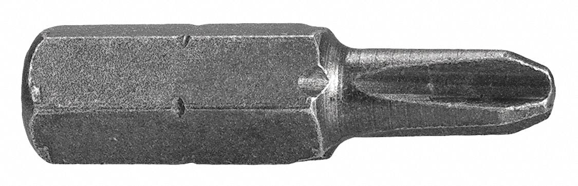 Apex Tool Group Insert Bit,SAE,1/4",Hex,#2,1",PK5 446-2X-5PK - Walmart.com