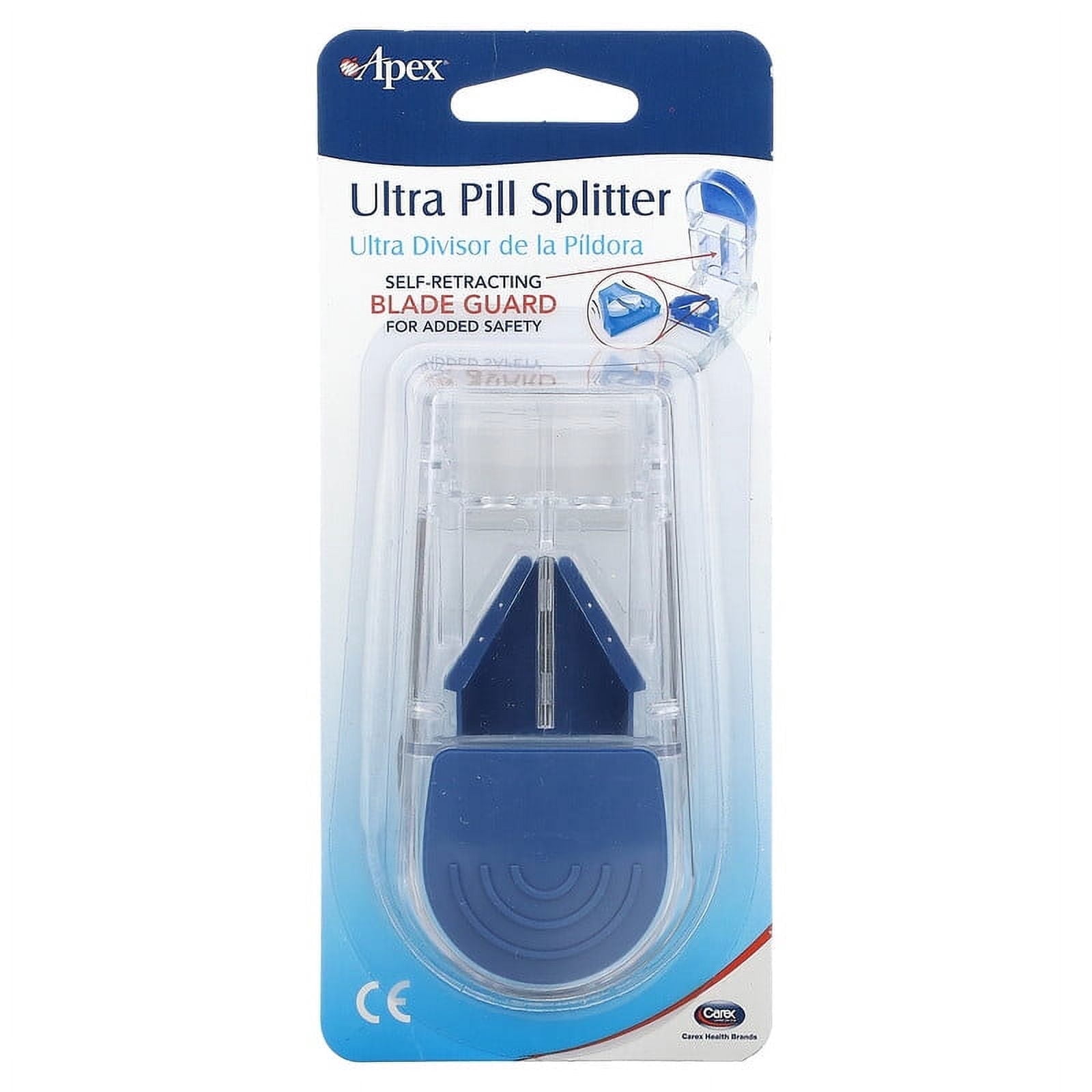 Apex, Ultra Pill Splitter, 1 Count Pack of 4 - Walmart.com