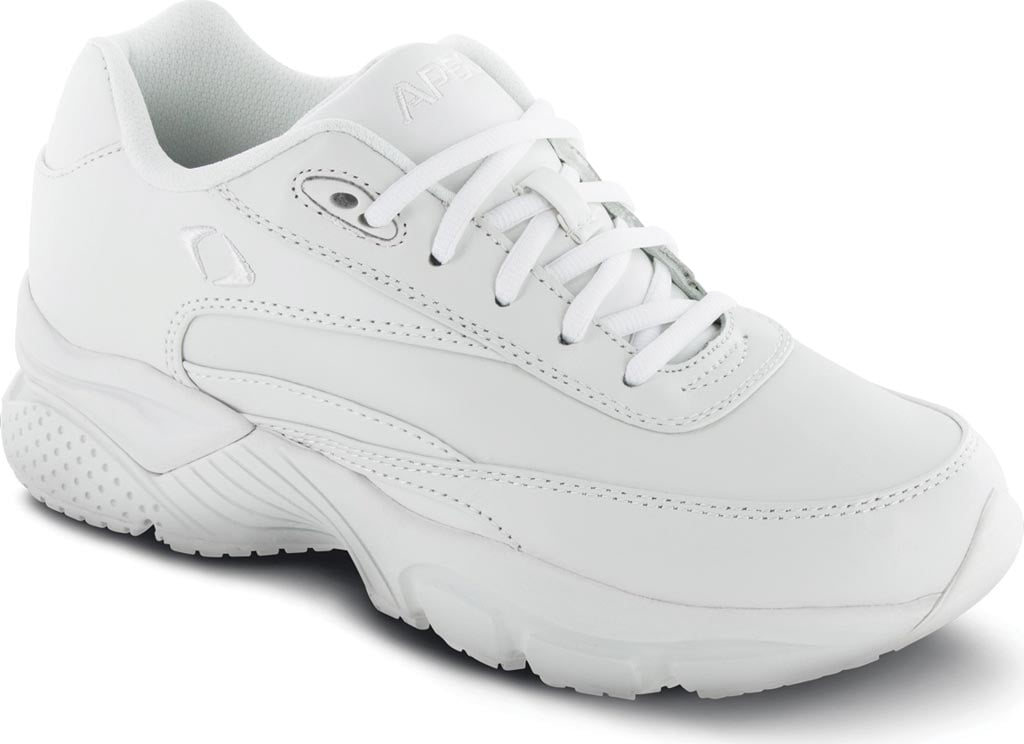 Apex Womens Leather Walking Athletic and Training Shoes - Walmart.com