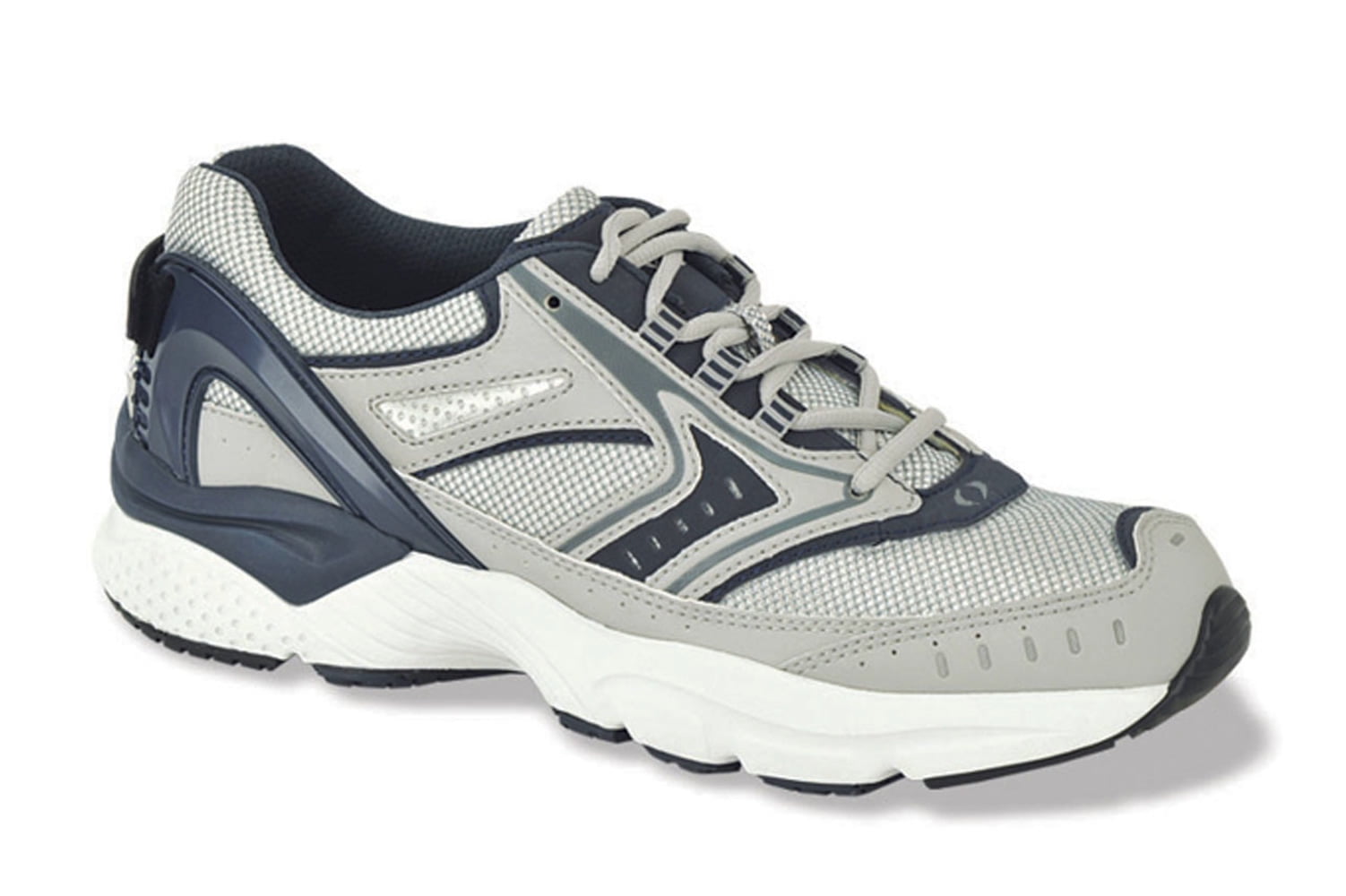 Apex X532M Men's Athletic Shoe: 10 X-Wide (3E-4E) Grey/Blue Lace ...