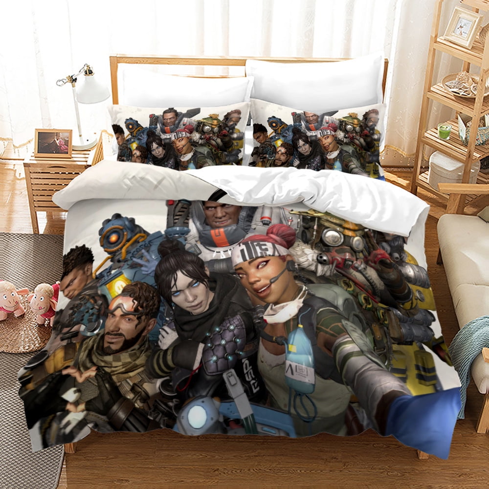 Apex-legends Bedding Set, 2-Piece/3-Piece Anime Ultra Soft Breathable ...