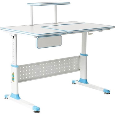 Liftable Height Adjustable Kids Study Desk Ergonomic Children Drafting ...