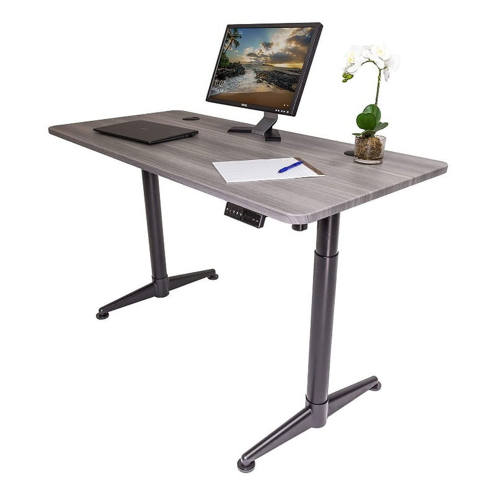 ApexDesk Vortex Series M Edition 60" Metal and Wood Standing Desk in ...