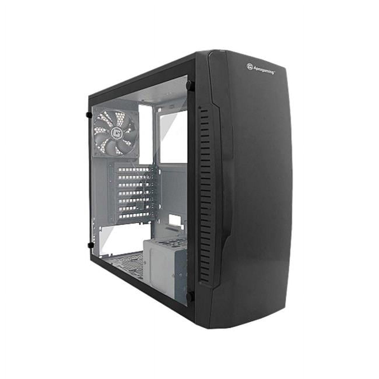 ApexTech USA Savitar S600PT Steel, Plastic & Tempered Glass ATX Mid ...