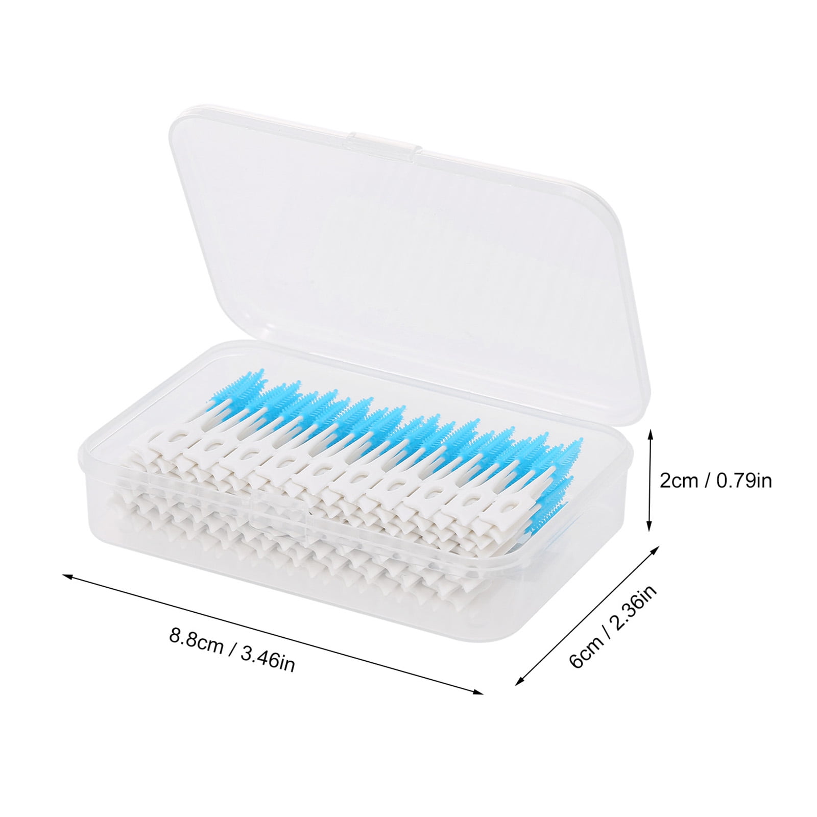 Apexeon 160pcs Double,ended Toothpick Soft Silicone Tooth Picks Floss ...