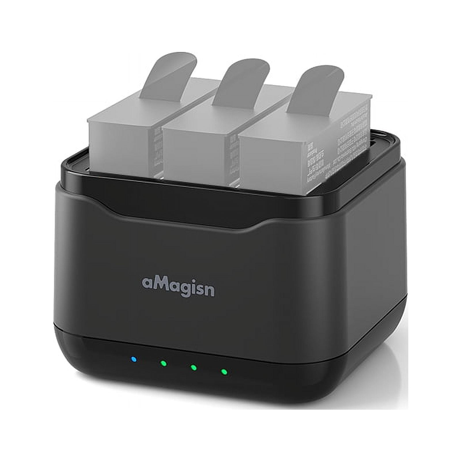 Apexeon ,Box USB Port 3 Battery Channels Port 2 Compatible Battery ...