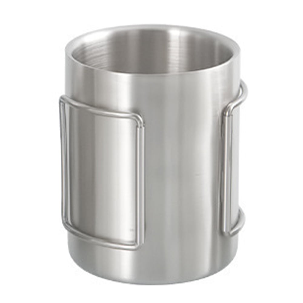 Apexeon Camping Cup 200ml/300ml/400ml Stainless Steel Water Cup Tea Cup ...