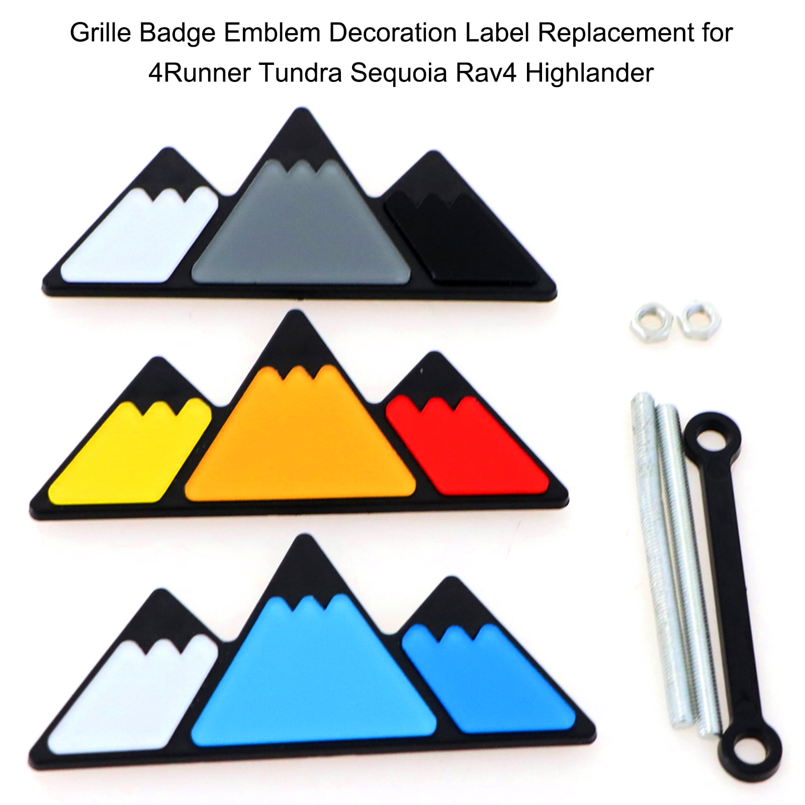 Apexeon Grille Badge Emblem Decoration Label Replacement for 4Runner ...