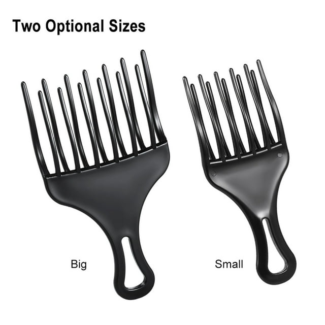 Apexeon Hair Comb Insert Afro Hair Pick Comb, High & Low Gear Comb ...