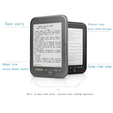 Veidoo 5.8 inch Ebook Reader, HD Touch Screen Carta E-Ink Technology ...