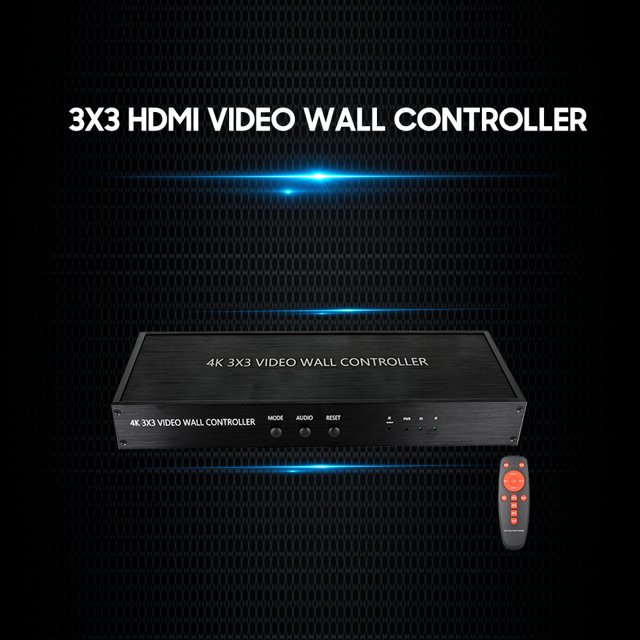 Apexeon TV Display Video Controller, Wall Splicing Controller Plug, 4K ...