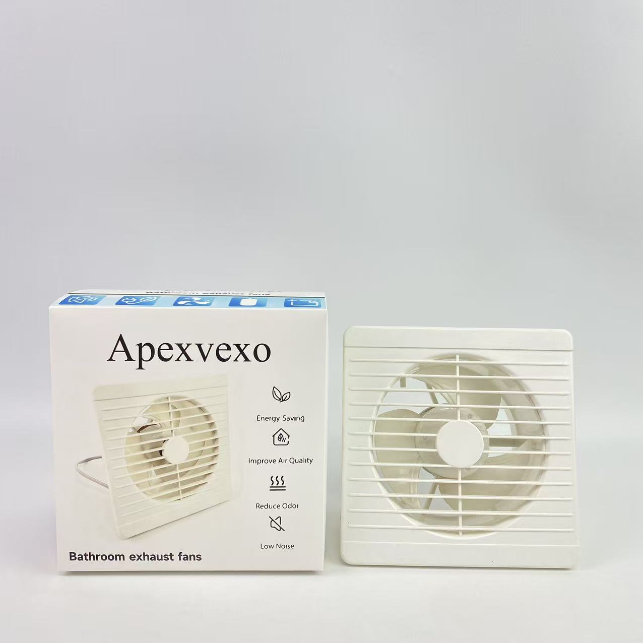 Apexvexo Bathroom exhaust fans, 12W Ventilation Extractor with Anti ...