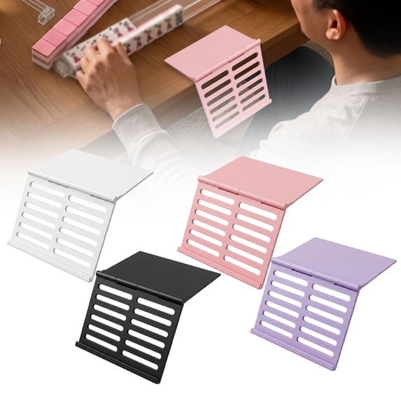 Apeya American Mahjong Card Holder, Pink 3D Printed Under Mat Slide in ...