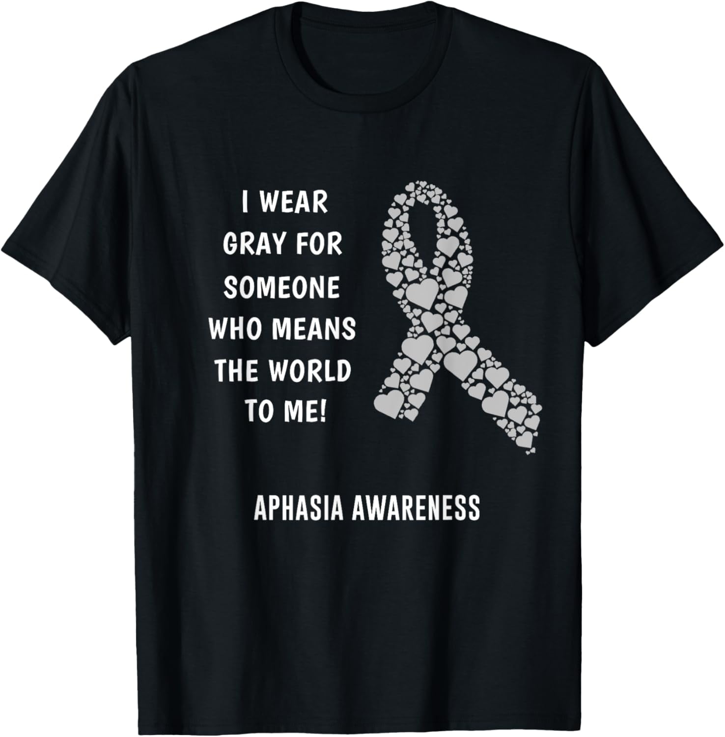Aphasia Awareness T-Shirt - Walmart.com