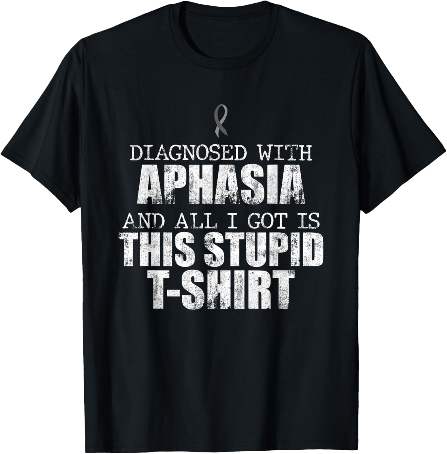Aphasia Warrior Diagnosed Survivor Awareness T-Shirt - Walmart.com