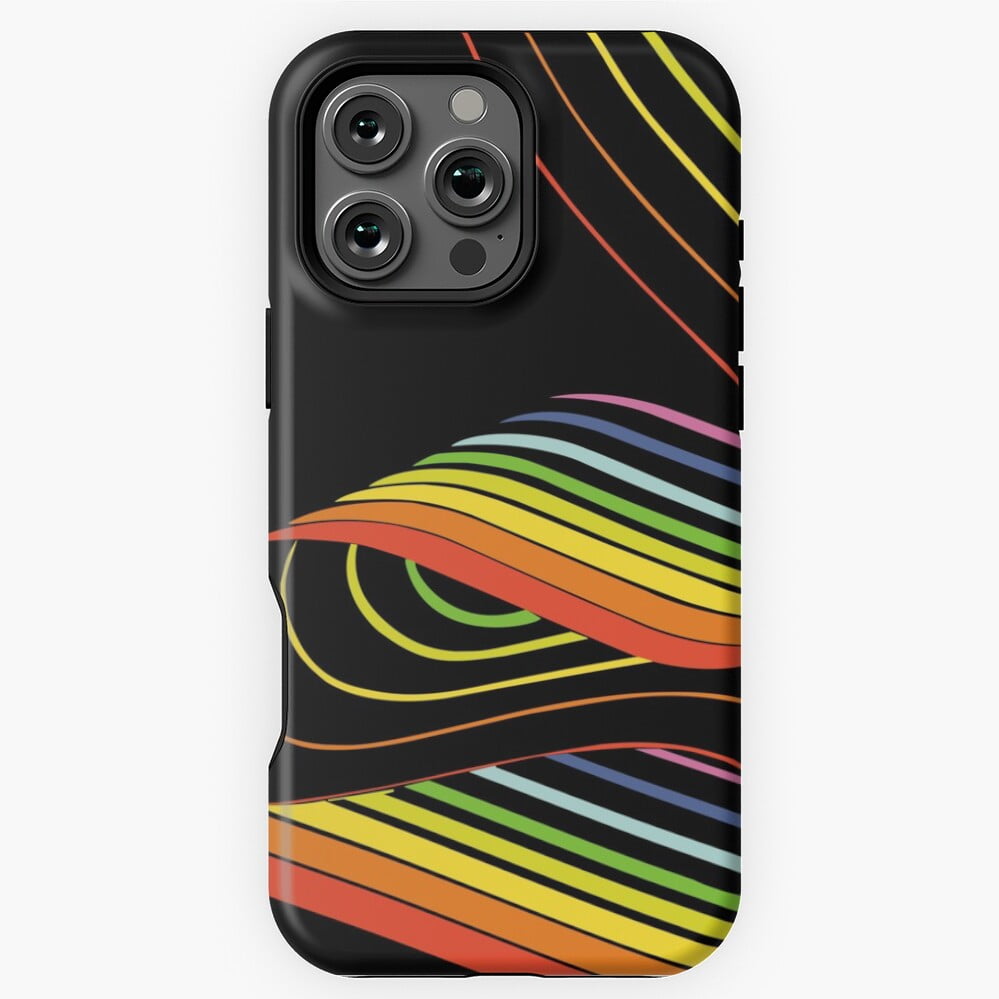 Aphex Twin Orphans Rainbow Music Phone Case for iPhone 16 15 14 13 12 ...