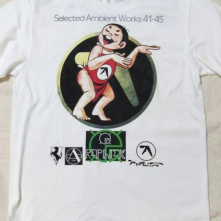 Aphex Twin This Selected Ambient Works 41-45 t-shirt short Aphex Twin This Selected Ambient Works 41-45 t-shirt short
